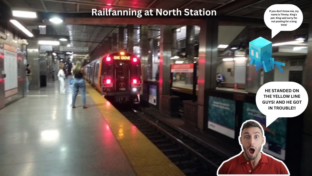 Railfanning at North Station | MBTA - YouTube