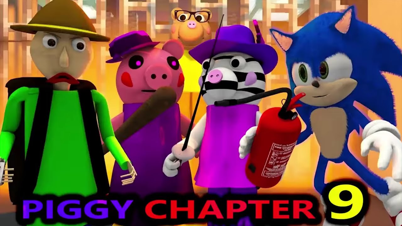 piggy vs baldi and sonic chapter 9 (bad audio) by wildcraft - YouTube