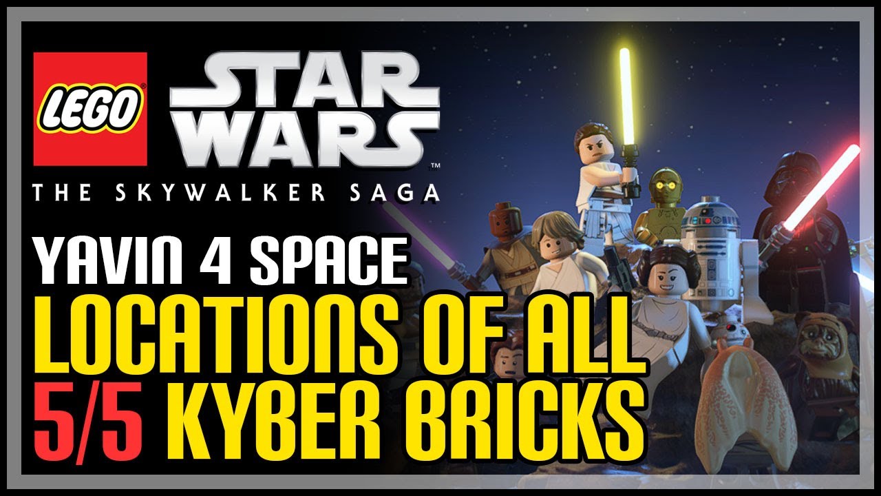 Yavin 4 Space All Kyber Bricks LEGO Star Wars The Skywalker Saga - YouTube