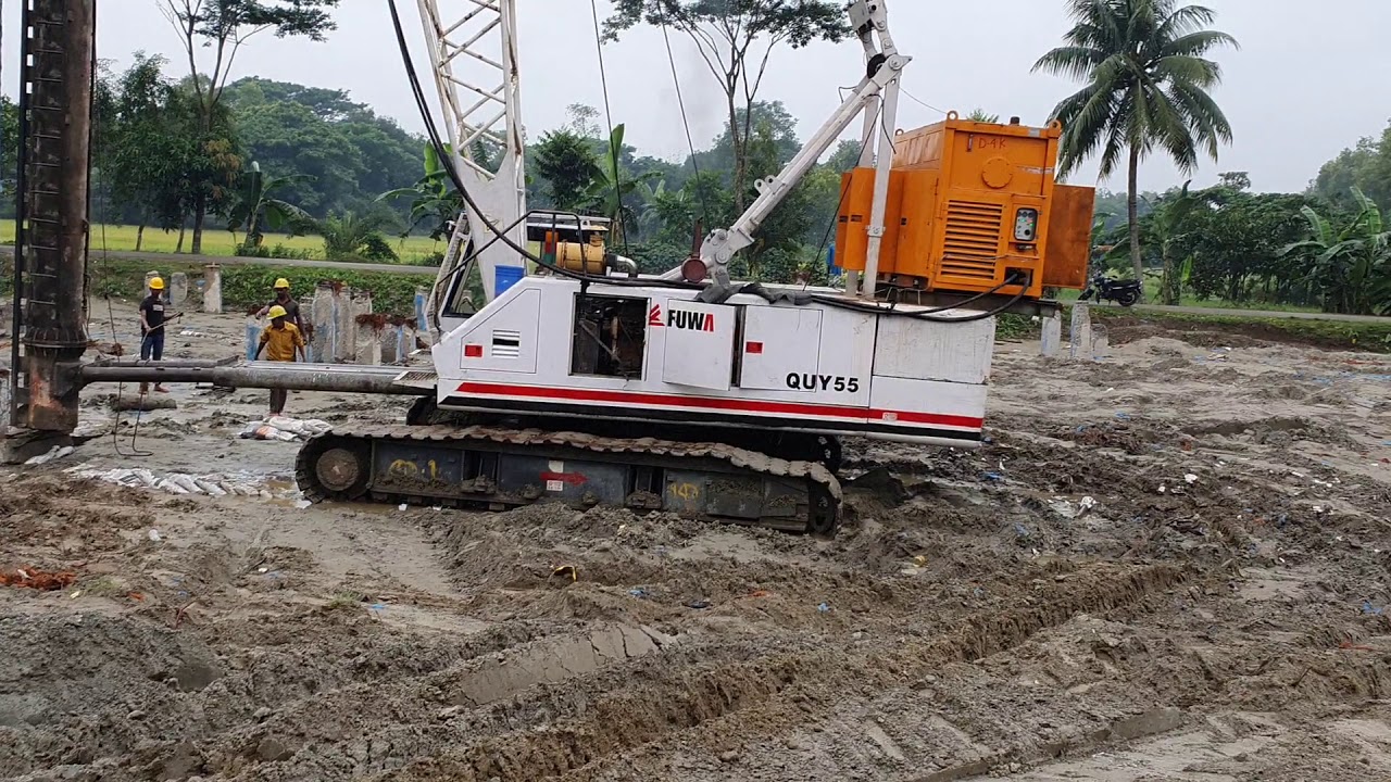 Piling Foundation Process Full by Powerful Machine।How to Piling at ...