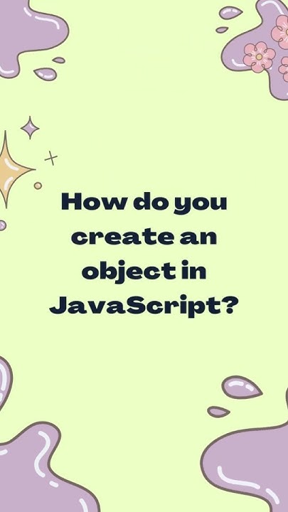How to Create an Object in JavaScript? 🤔 | Simple Example Explained! 💻#shorts#JavaScript # ...