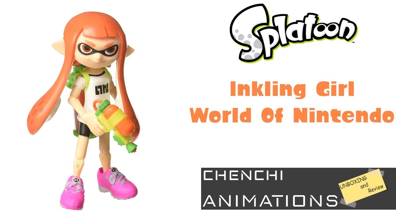 Inkling Girl World Of Nintendo Review Unboxing - YouTube