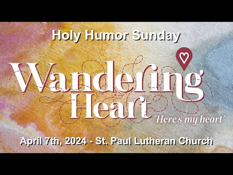 4/7/2024 Holy Humor Sunday - YouTube