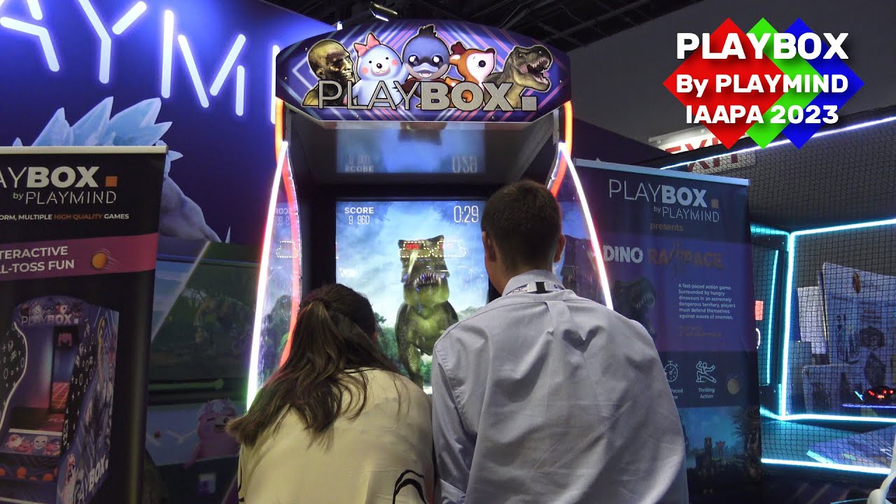 Two New Versions Of The Ball Toss Arcade System, Playbox - YouTube