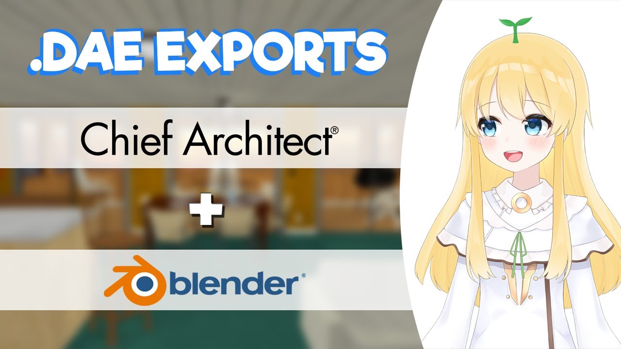 ♂【Blender】 Working with DAE Exports from Chief Architect - YouTube