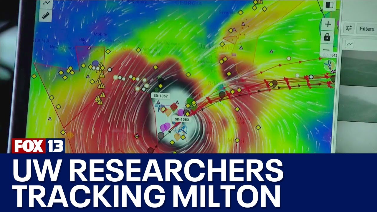 UW researchers tracking Hurricane Milton | FOX 13 Seattle - YouTube