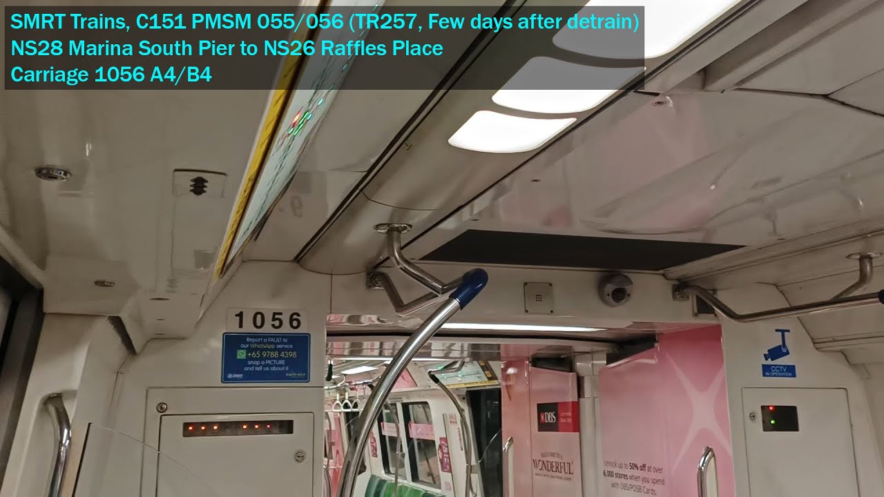 [Few days after detrain] SMRT Trains - KHI C151 PMSM [055/056] [Marina ...
