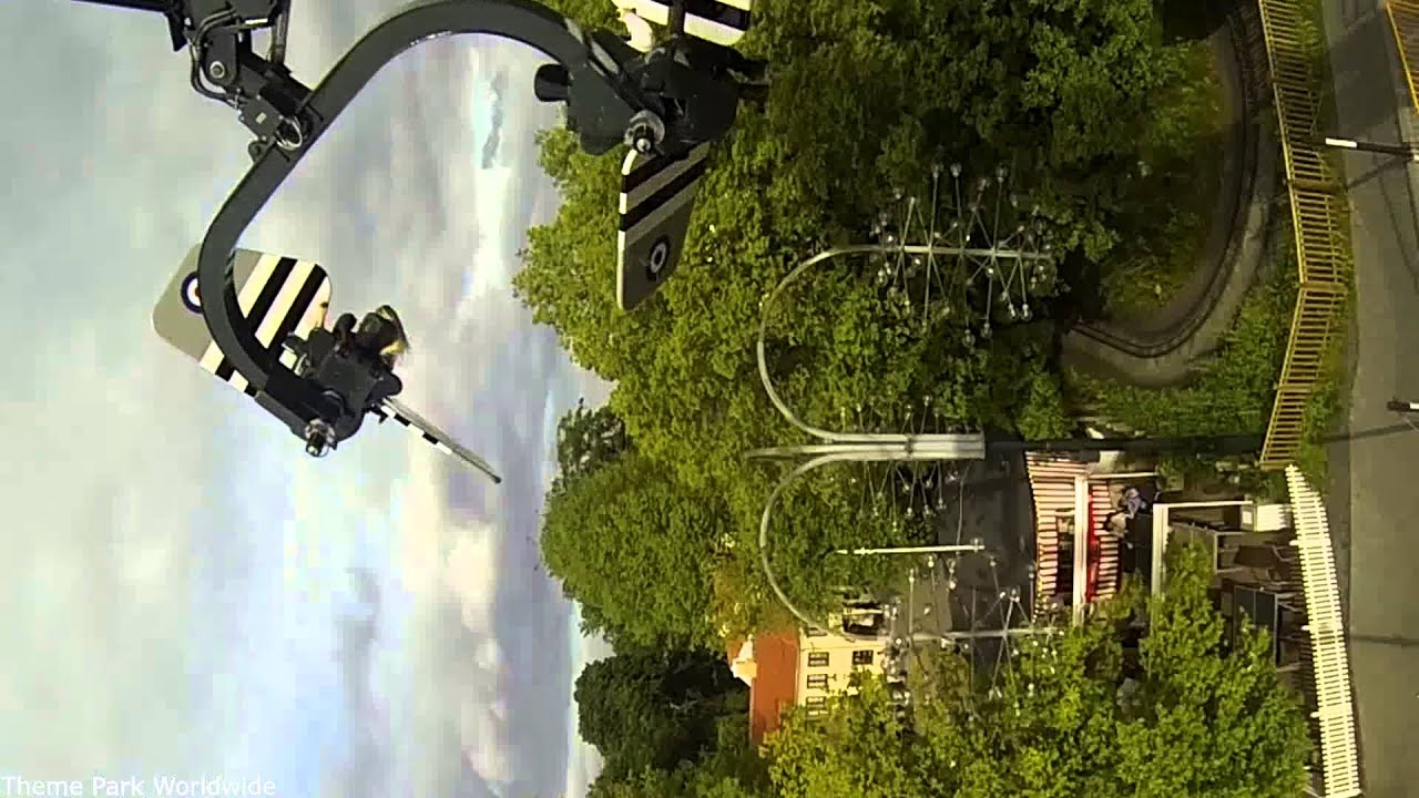 Sky Roller On Ride POV - Bakken - YouTube