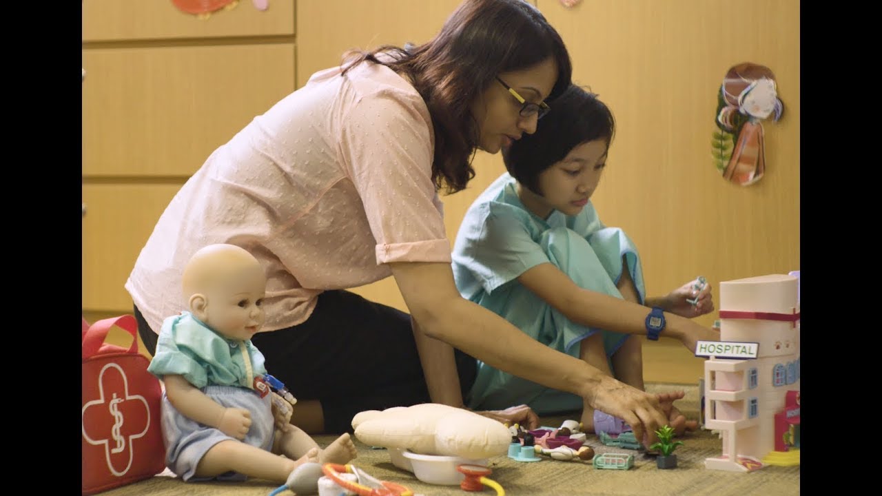 Child Life, Art and Music Therapy Programmes (CHAMPs) at KKH - YouTube