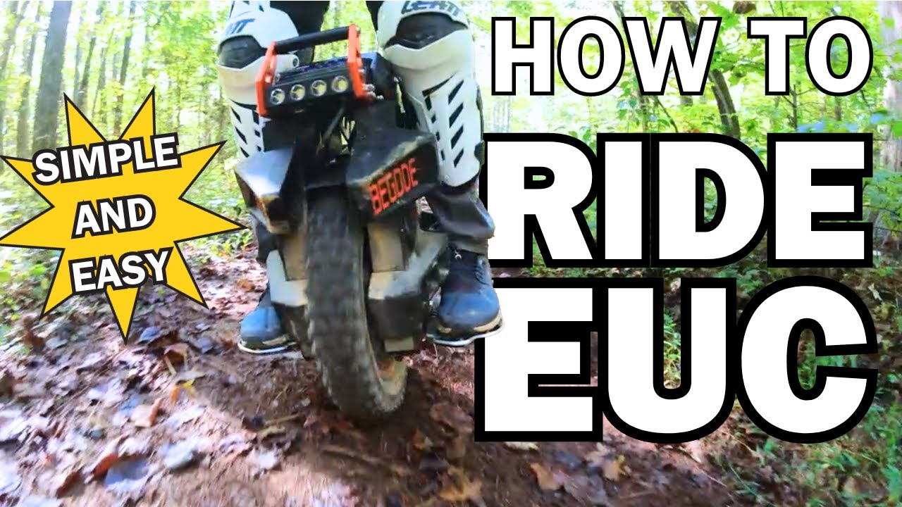 DONT LOOK DOWN! How to Ride EUC (Step by Step Tutorial) - YouTube