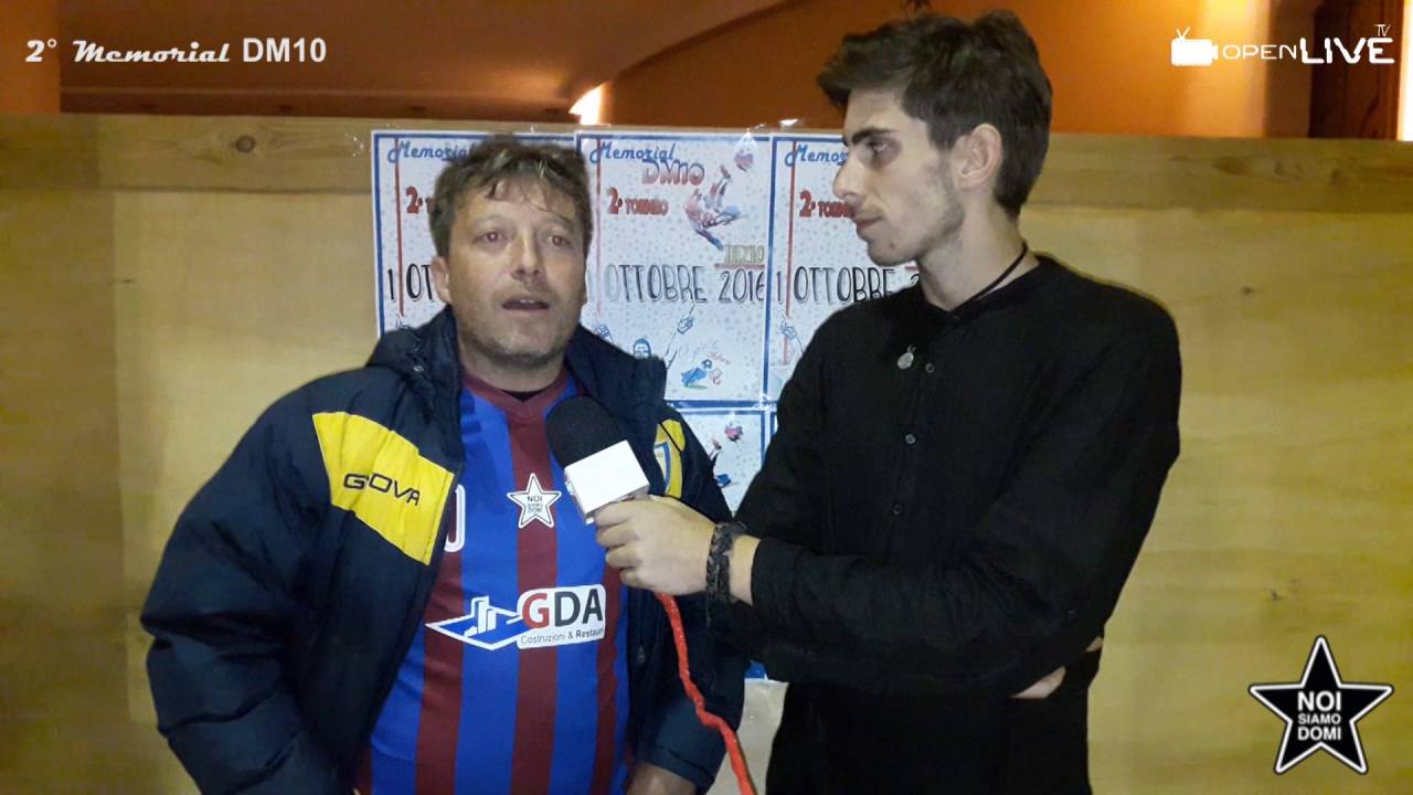 2° Memorial Martimucci Intervista Filippo Bruno - YouTube