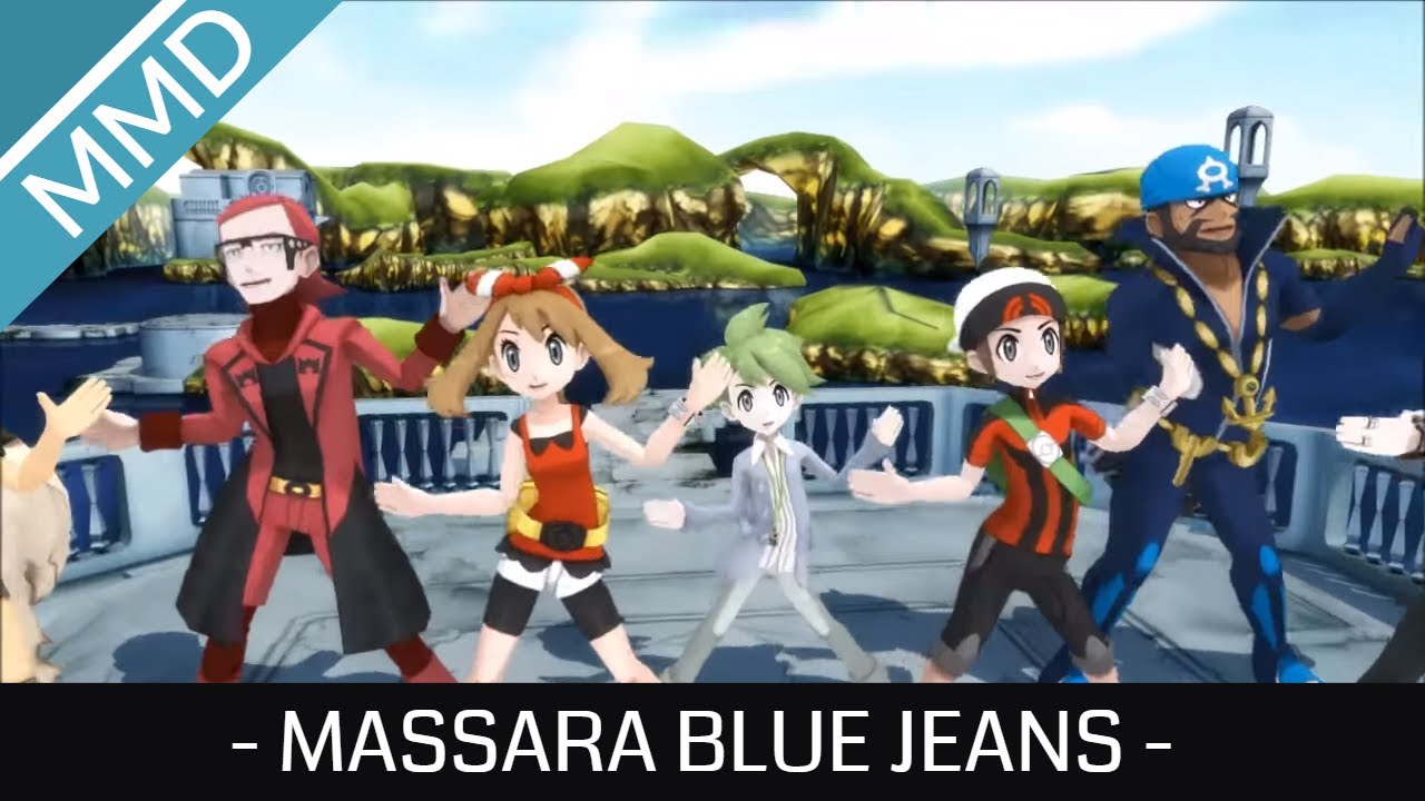 💠 【MMD • ORAS】Massara Blue Jeans【ENG SUB】 - YouTube
