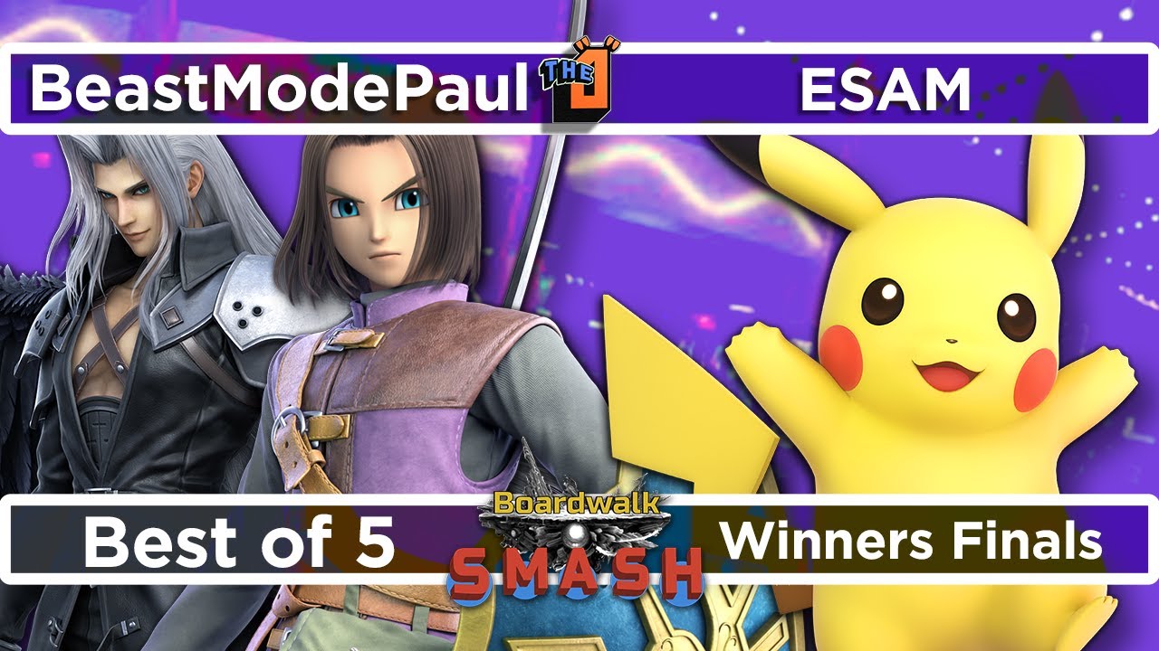ESAM (Pikachu, Minmin) vs BeastModePaul (Sephiroth, Hero) -Winners ...