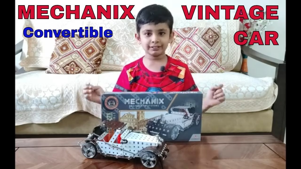 Mechanix Series - Convertible Vintage Car Model #mechanix #vintagecar ...