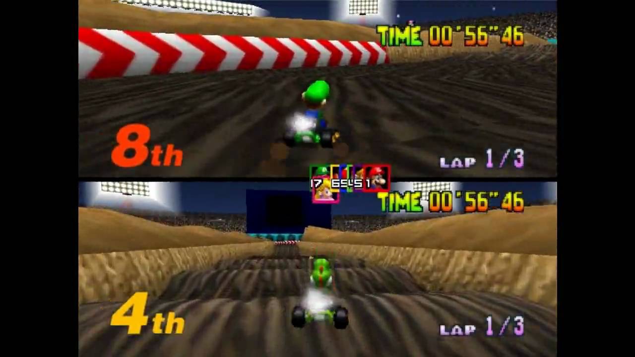 Mario Kart 64 - Netplay - Project64KVE - YouTube