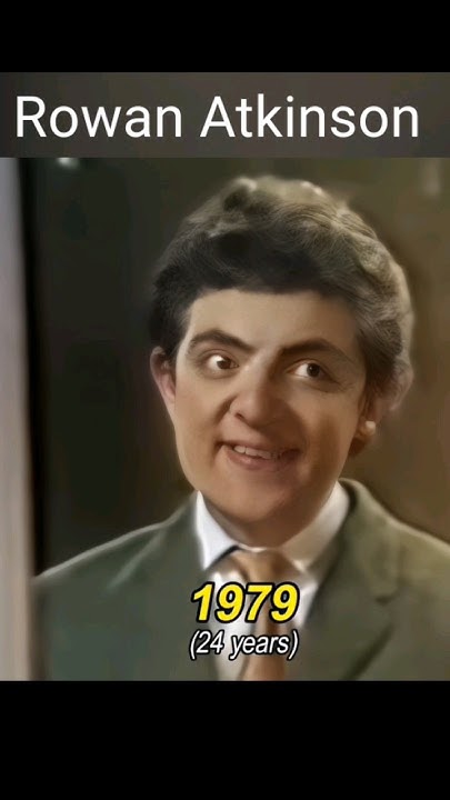 Rowan Atkinson Aka Mr. Bean Transformation Through The Years | 1979 to 2024 #shorts - YouTube