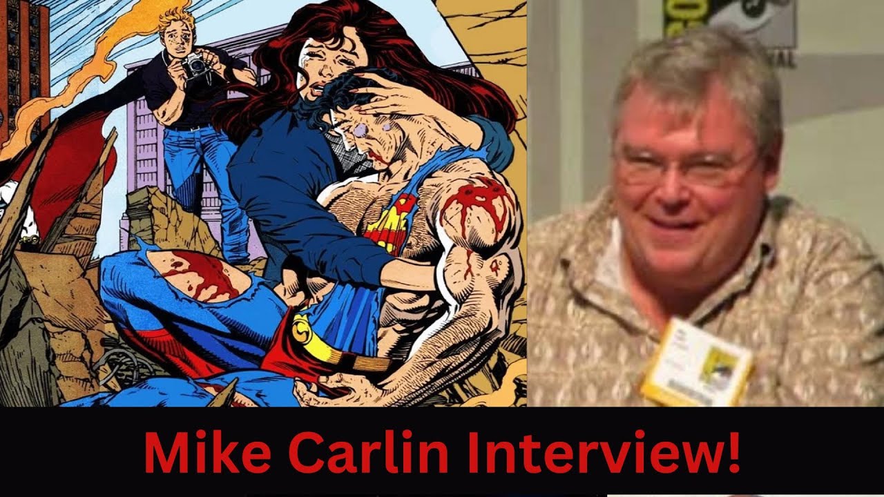 Mike Carlin Interview! #superman #dccomics - YouTube