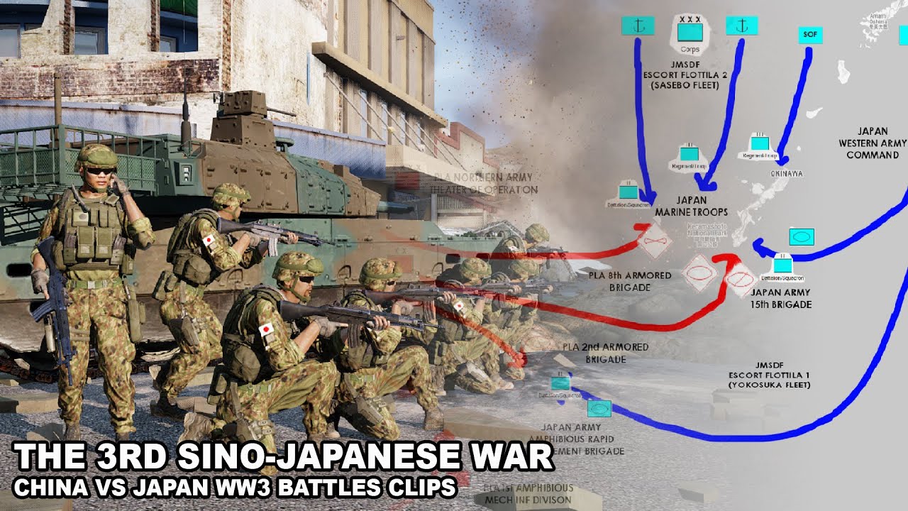 Battle of Ryukyu Islands - The Third Sino Japanese War, China vs Japan ...