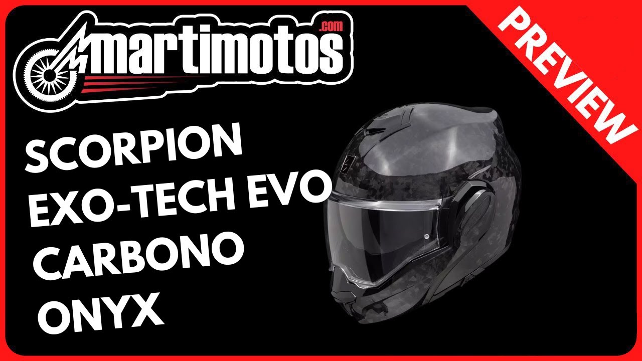 Preview // Scorpion Exo-R1 Evo Carbone Air Onyx - YouTube