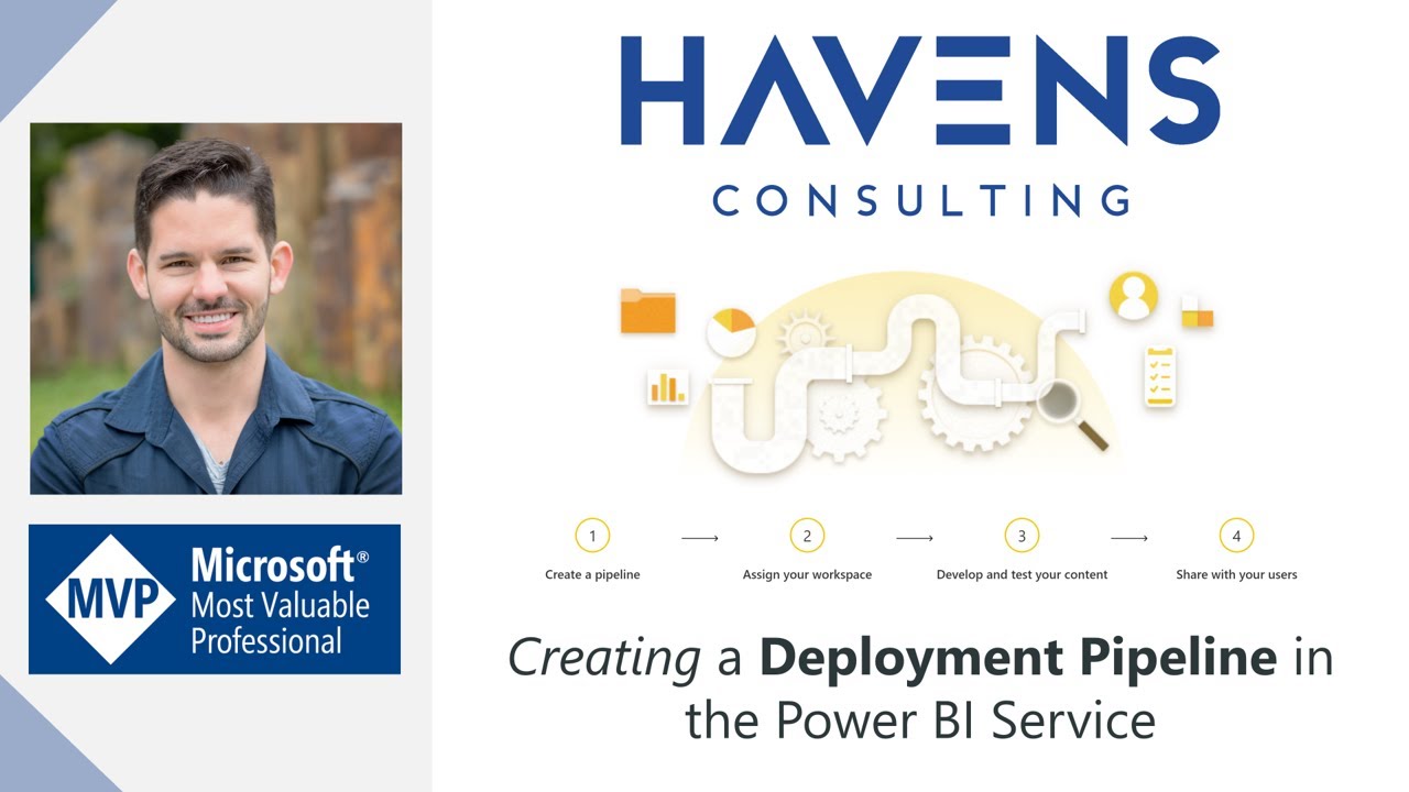 Creating a Deployment Pipeline in the Power BI Service - YouTube