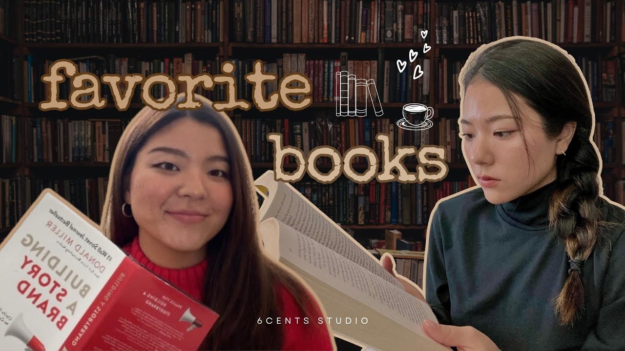 [6Cents Studio Vlog] ep.8 favorite books | book recommendation - YouTube