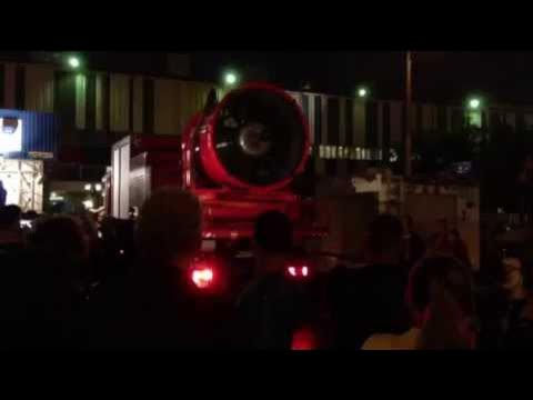 В останкино приехала ветровая пушка - YouTube