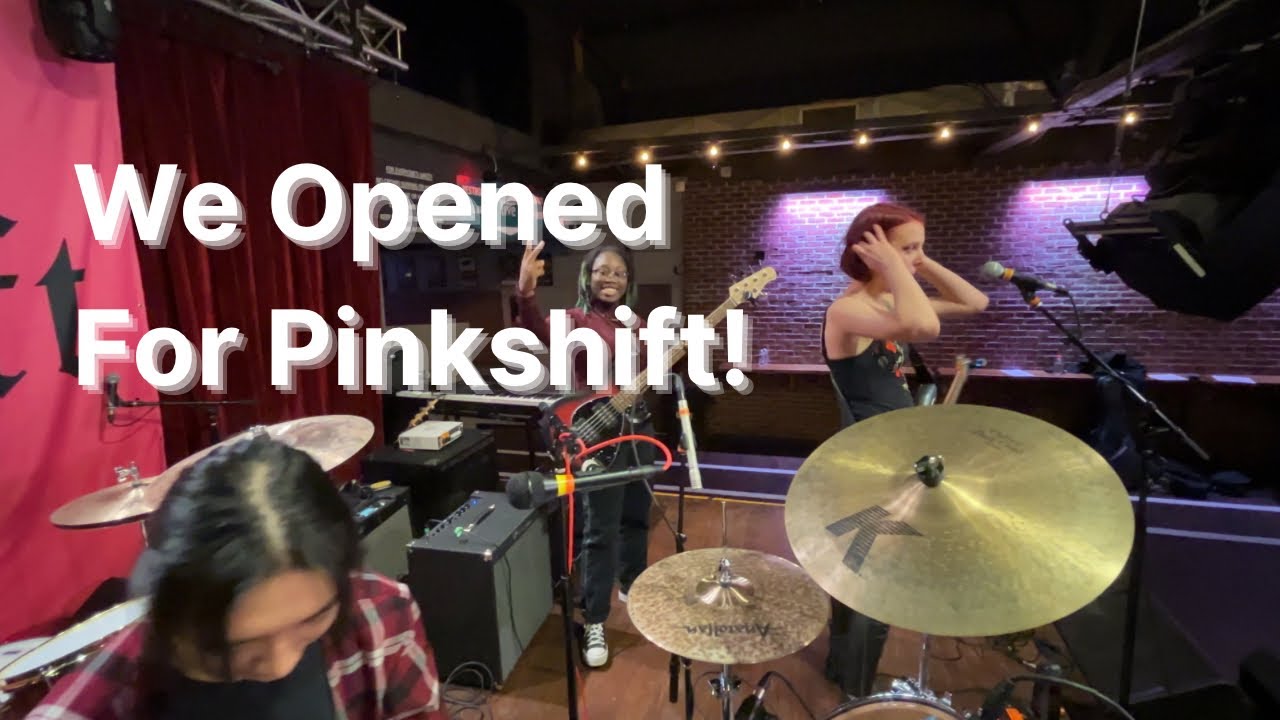 We opened for Pinkshift in Boston! / Gig Vlog #1 - YouTube