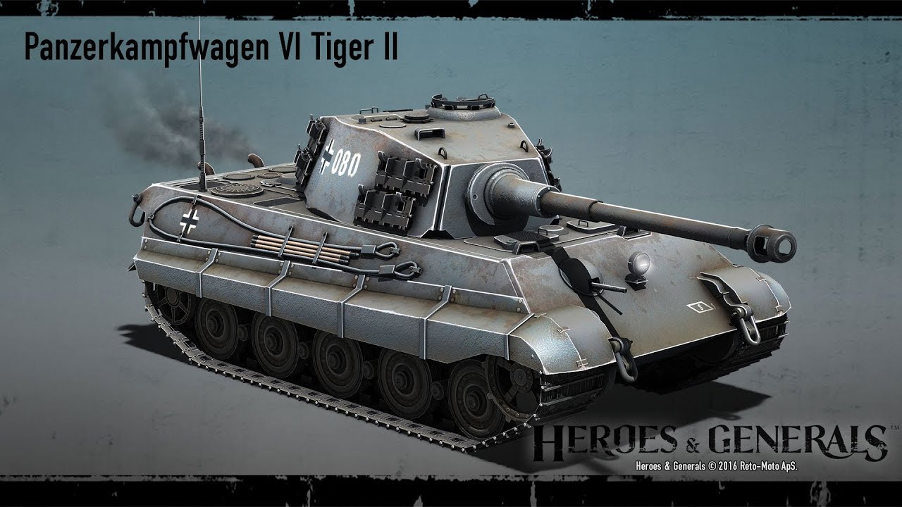 Heroes and Generals Gameplay Tiger 2 - YouTube