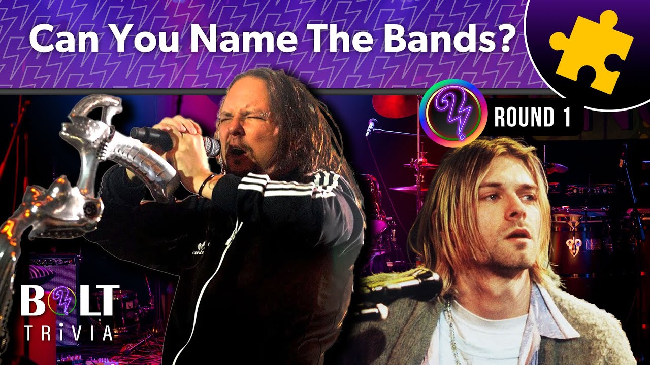 Can You Guess the Band Names Using Pictures? | Round 1 | Puzzle | Bolt ...