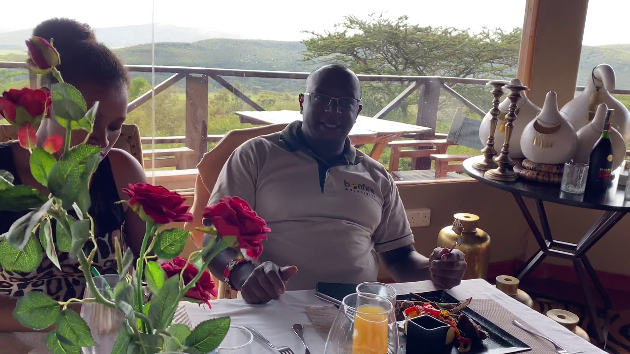 Simon Kabu PA during Bonfire Adventures management retreat in Mara ...