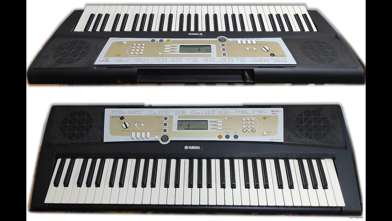 Синтезаторы Yamaha PSR-R200 - композиции - DEMO songs - part 1/3 - YouTube