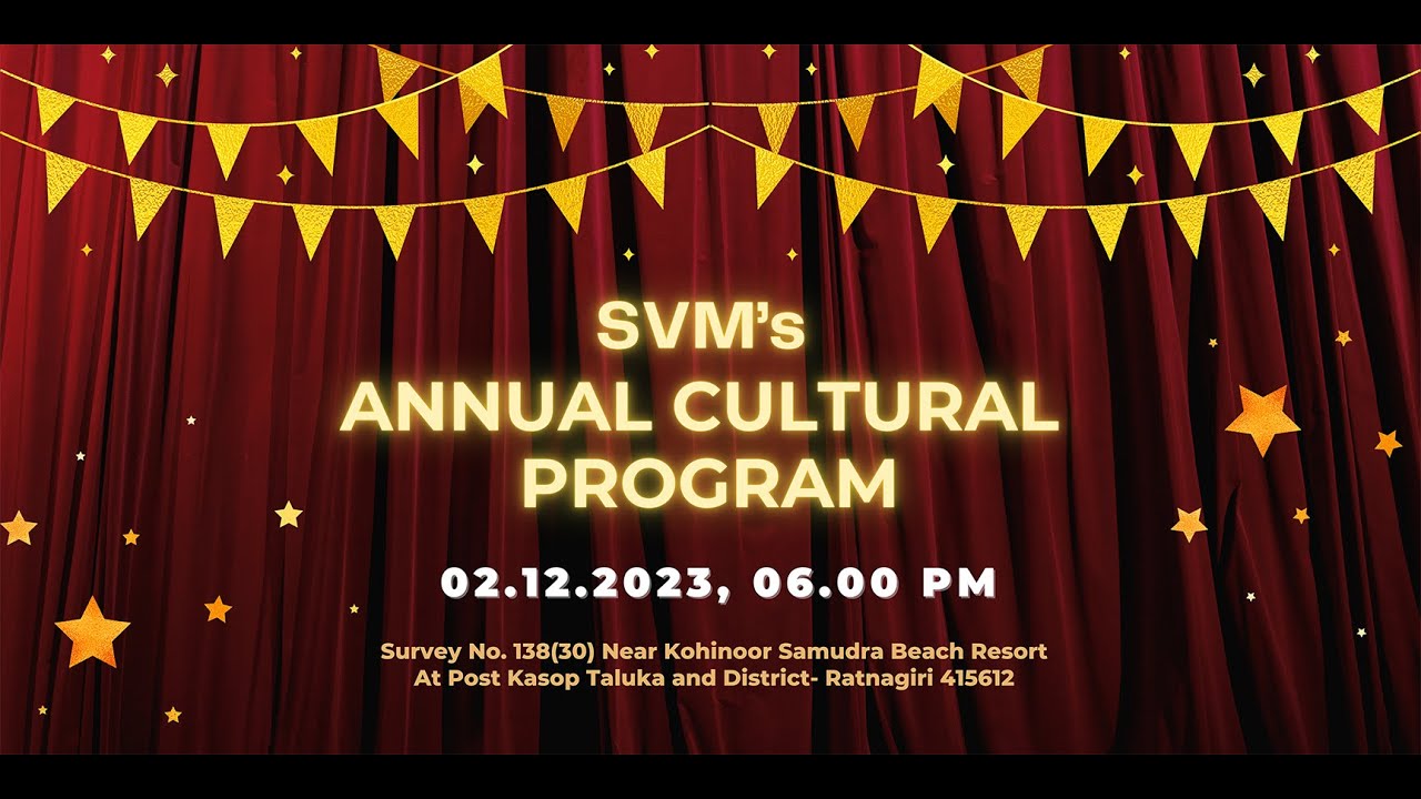 SVM's Annual Cultural Program 2023 - YouTube