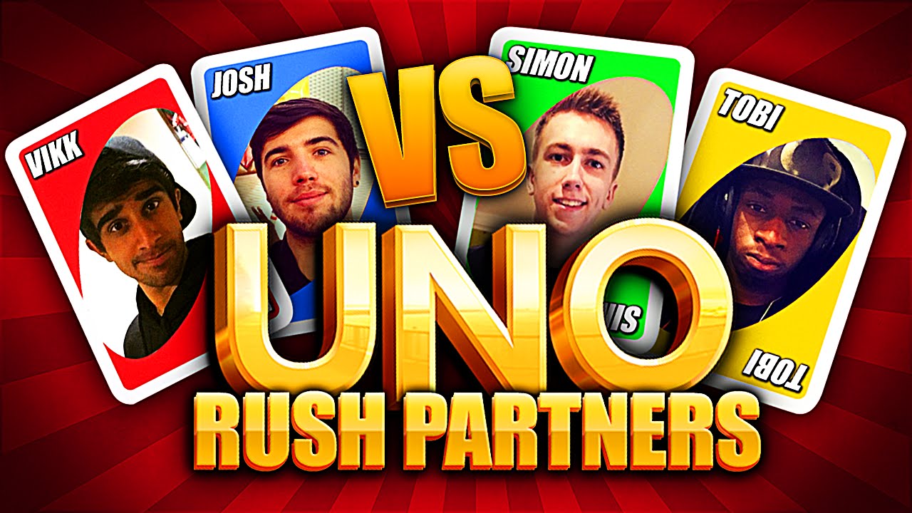 UNO RUSH PARTNERS #1 with Vikkstar - YouTube