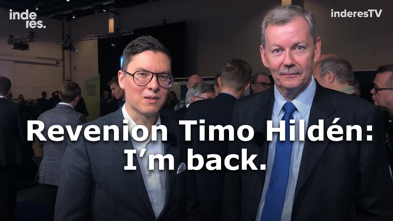 Timo Hildén: Im back. Revenion toimitusjohtajahaastattelu ...