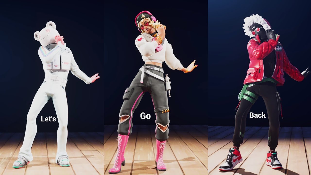 Let's Go Back emote with Transitions - YouTube