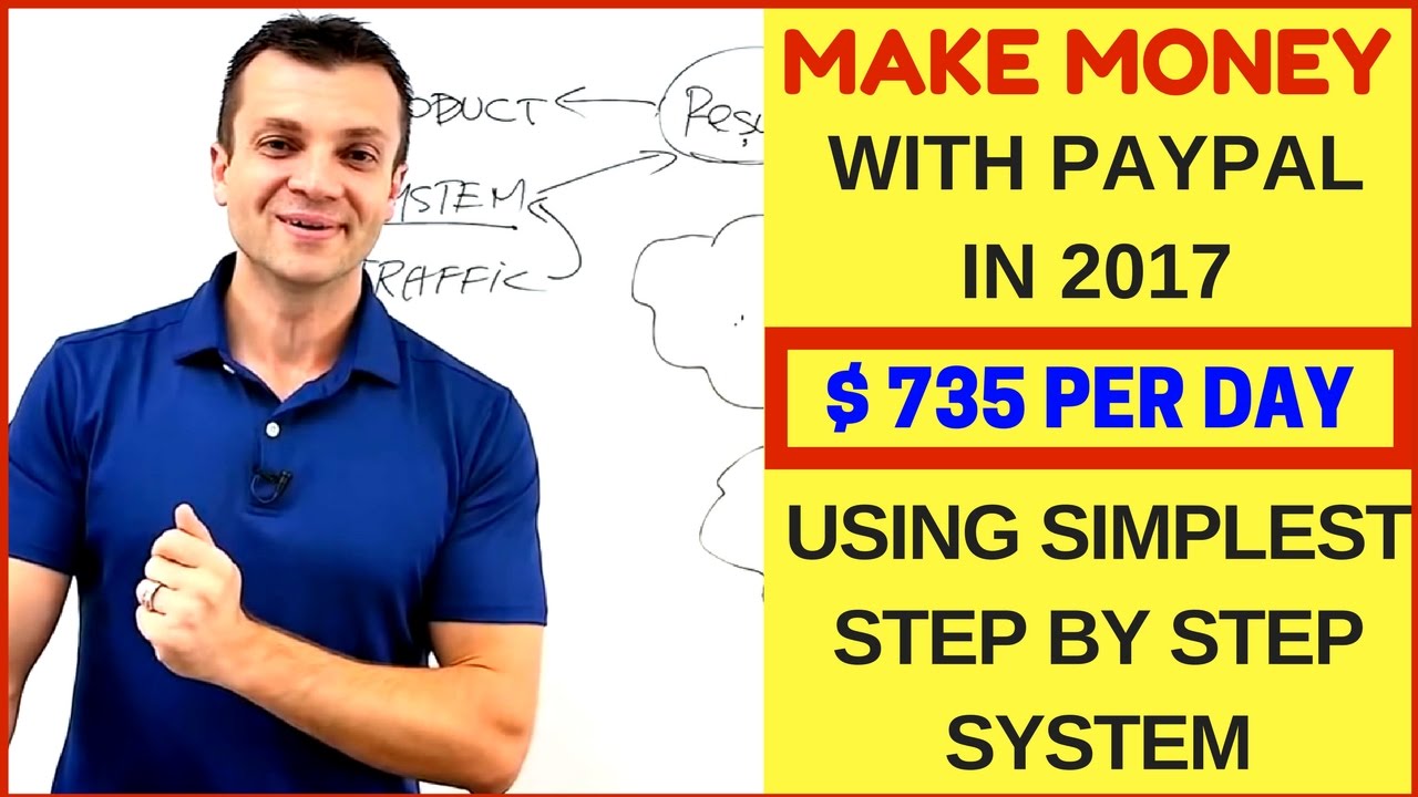 How to make money with Paypal $735 per day system in 2017 - YouTube