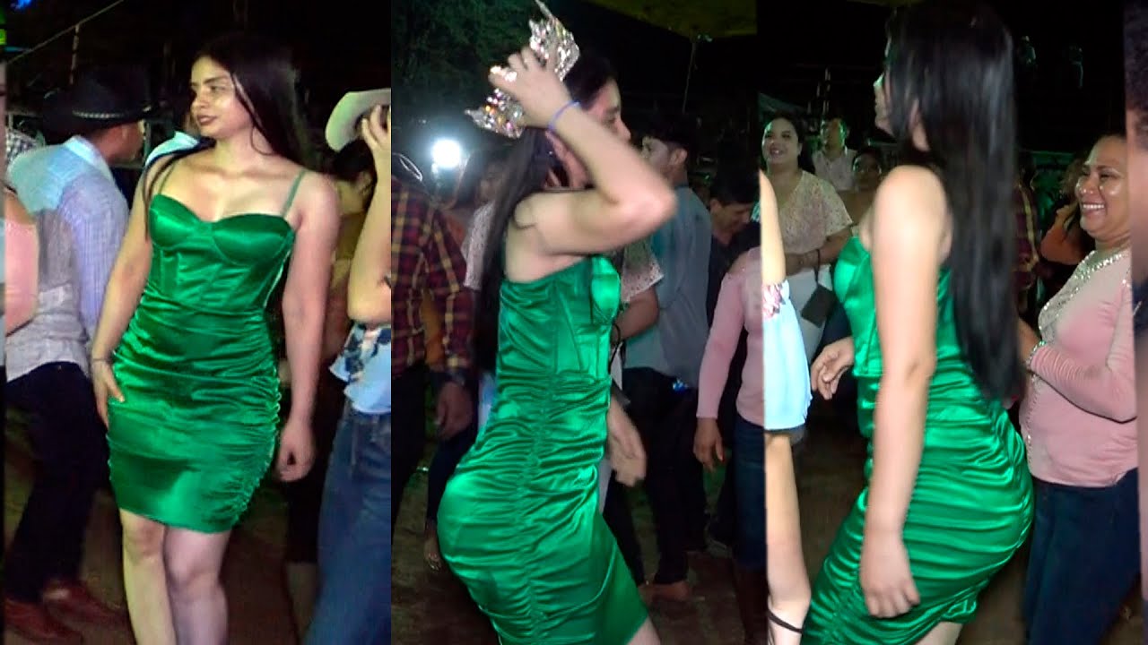 WOW Q LINDO BOMBÓN ️ DE VERDE Y QUE ESPECTACULAR LUCE BAILANDO EN LA ...