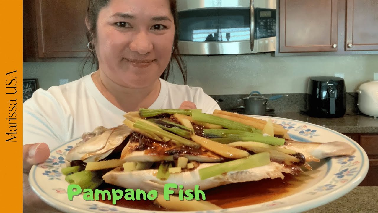 Tasty Steamed Pampano Fish - YouTube