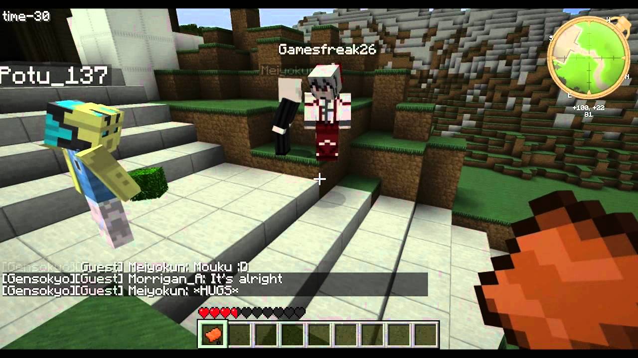 Touring a Minecraft Server: Touhou Server Part 1 - YouTube