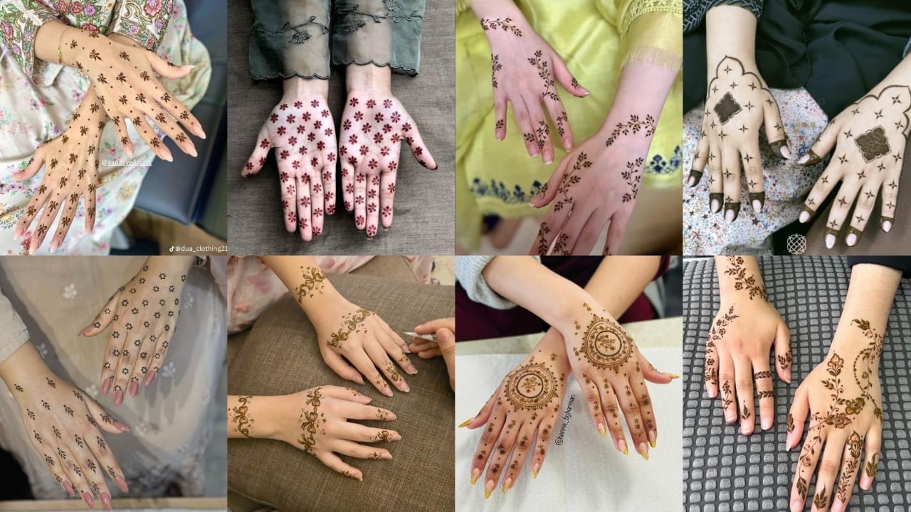 30+ most trending mehndi designs for mix event || Eid spacial ||bridal ...