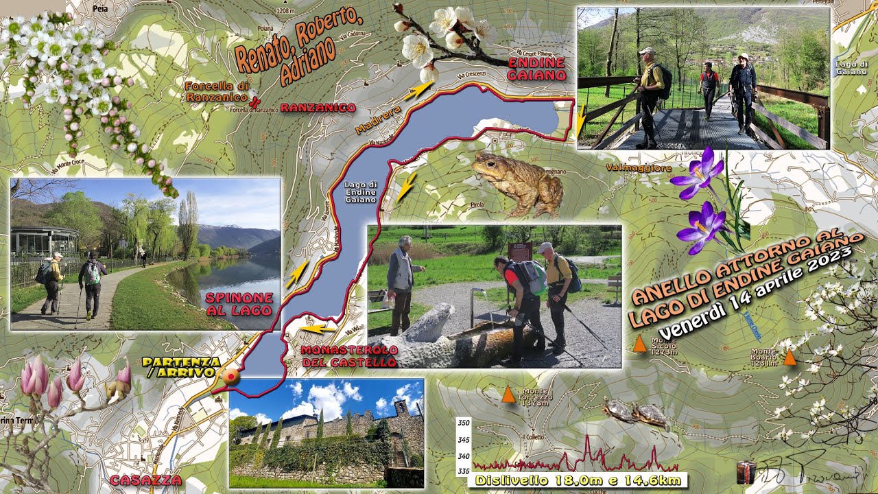 13/'23 - Anello del lago di Endine in senso orario, partendo da Spinone ...