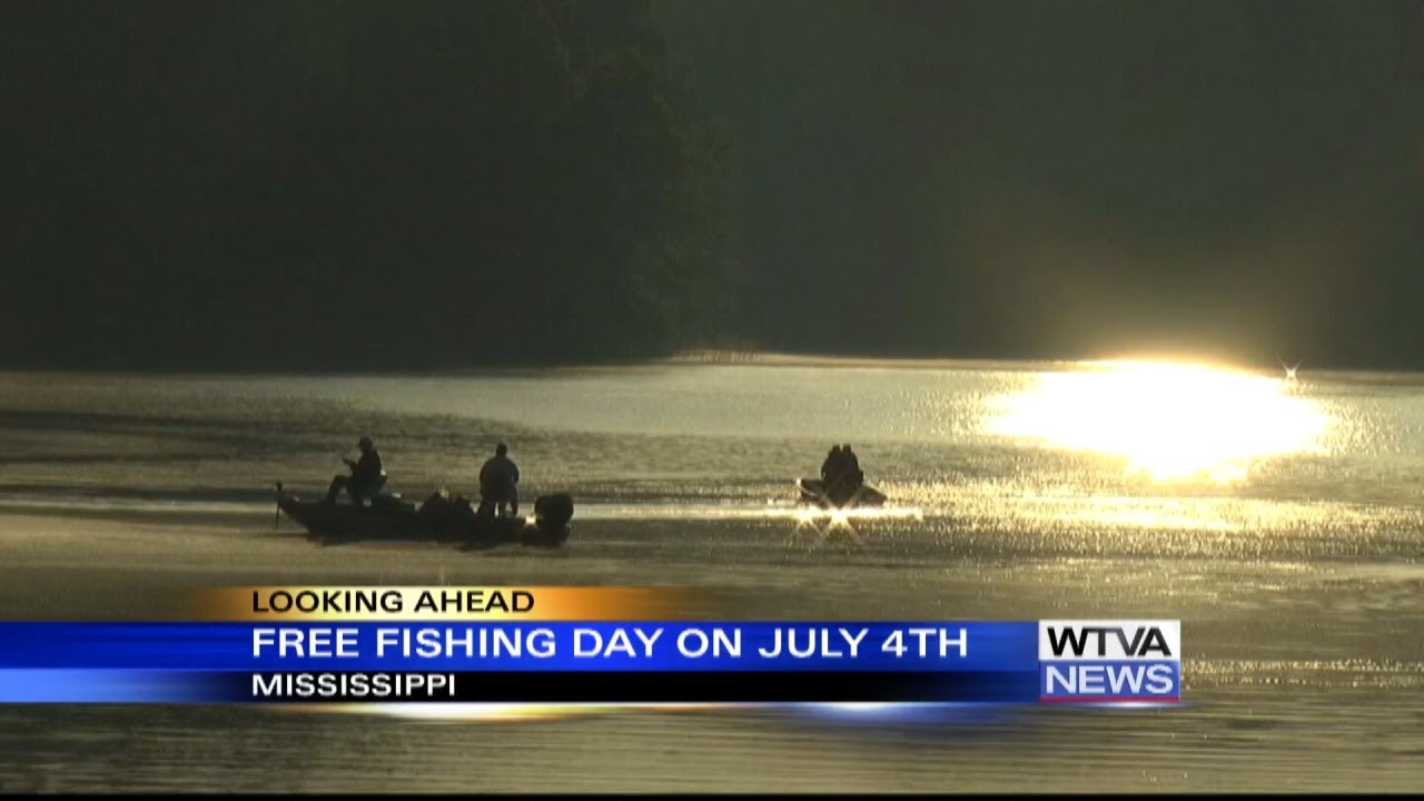 Free fishing day set for July 4th - YouTube