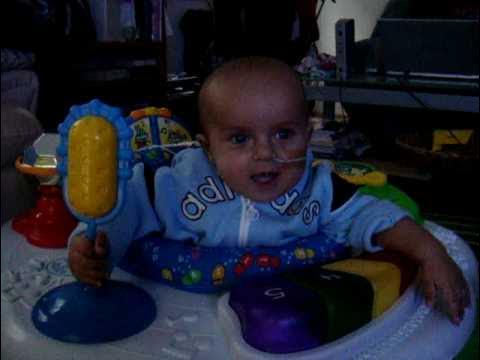 baby js first word - YouTube