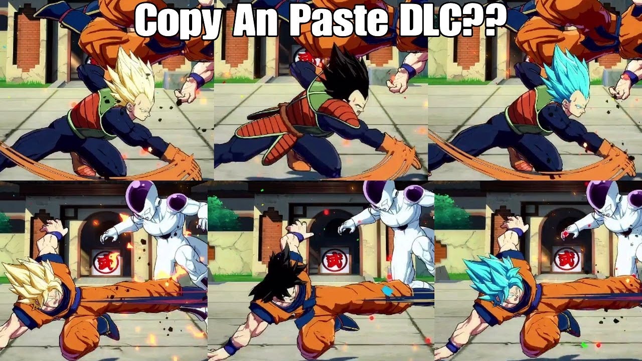 Base Goku & Vegeta Are Copy And Paste DLC!? Dragon Ball FighterZ DLC ...