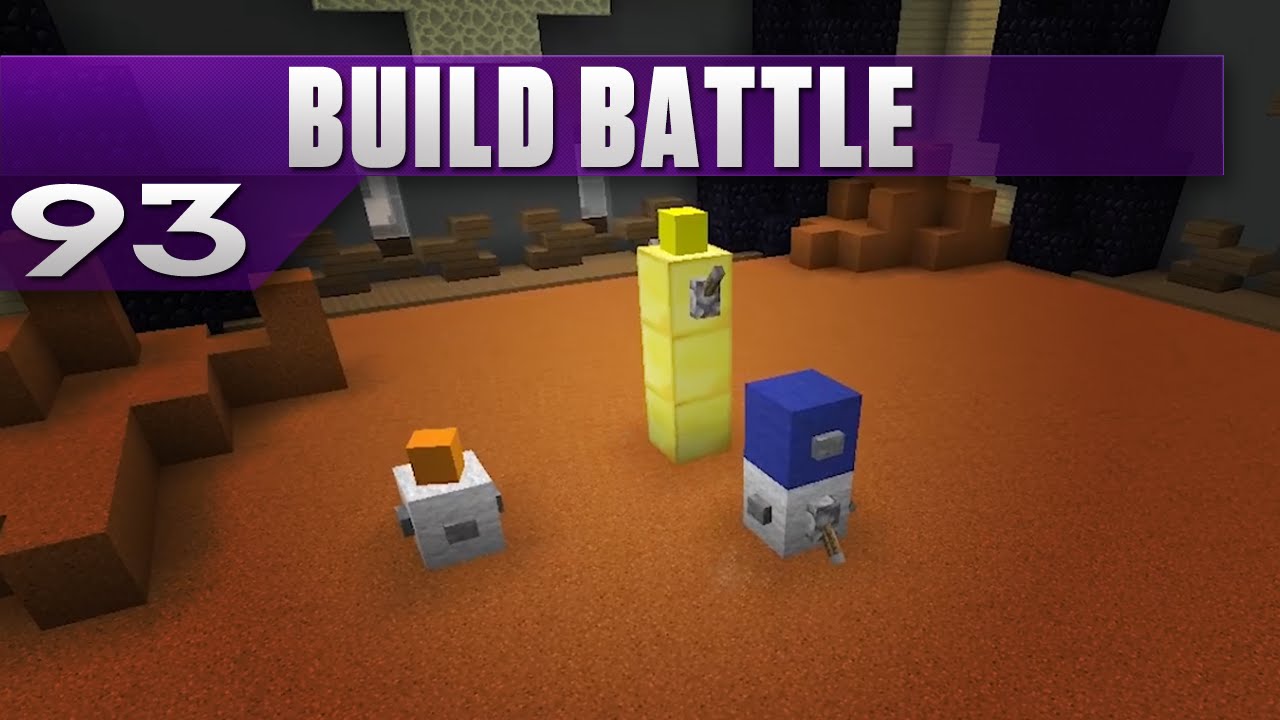 Minecraft: Build Battle || 93 || Tiny Droids - YouTube