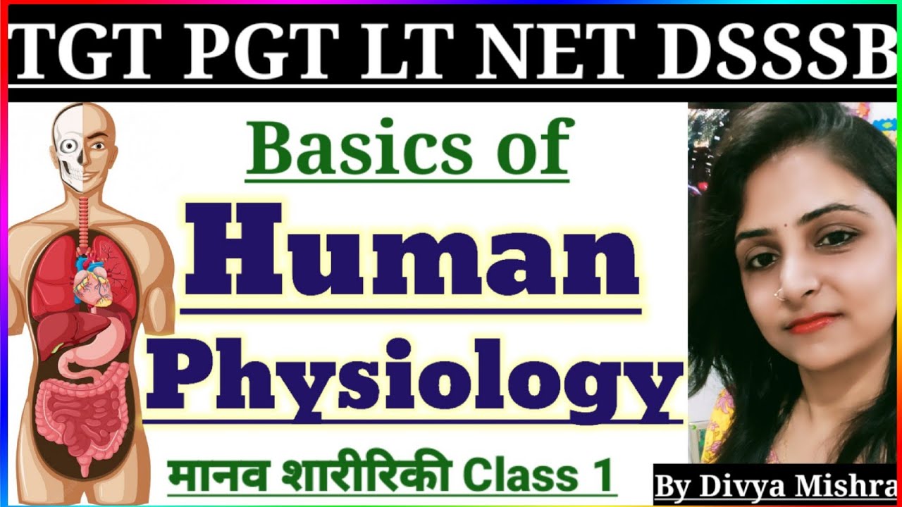 Human Body || Human Physiology classes by Divya Mishra || TGT PGT HOME ...
