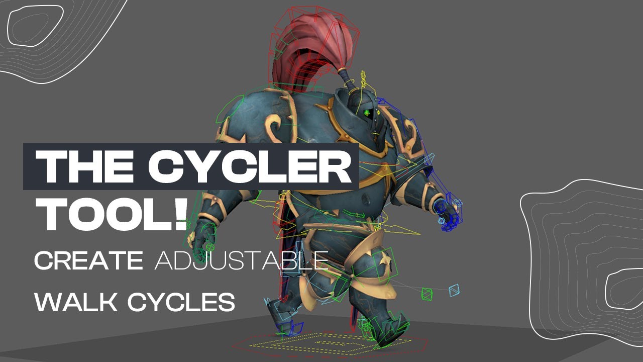 THE CYCLER TOOL - Create Adjustable Walk Cycles with ONE CLICK - YouTube