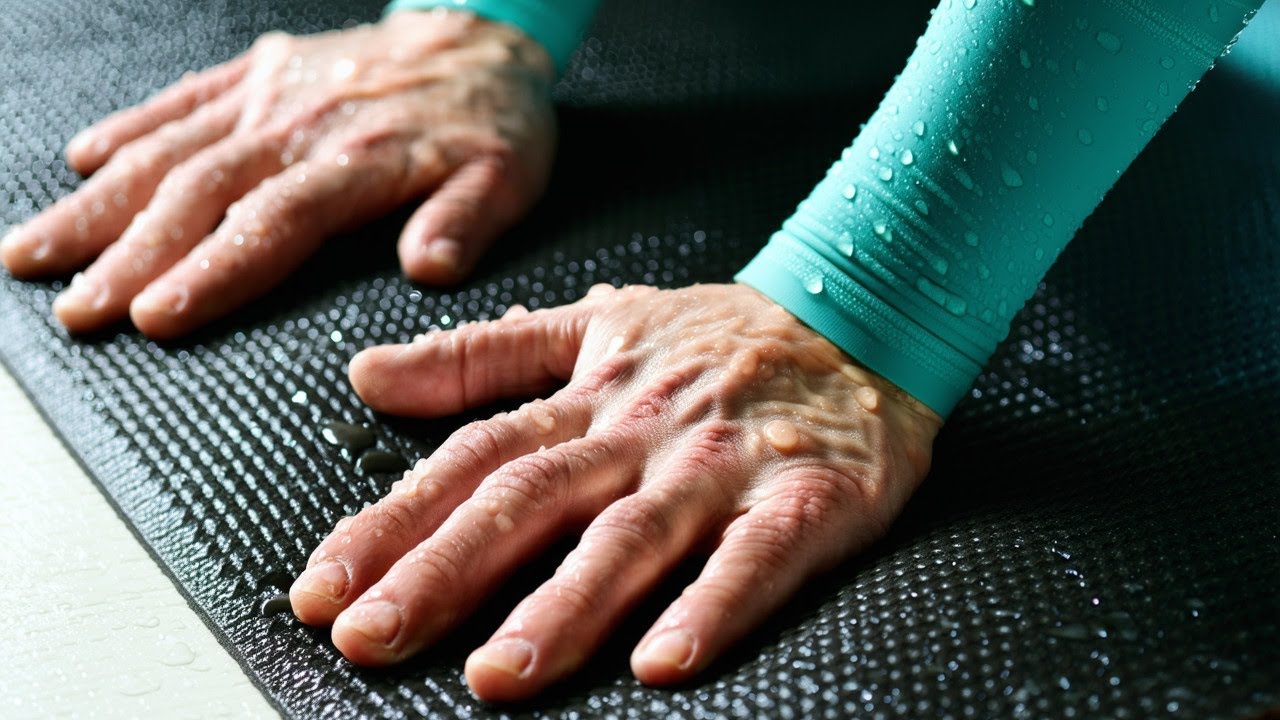 Best Yoga Mat For Sweaty Hands - YouTube