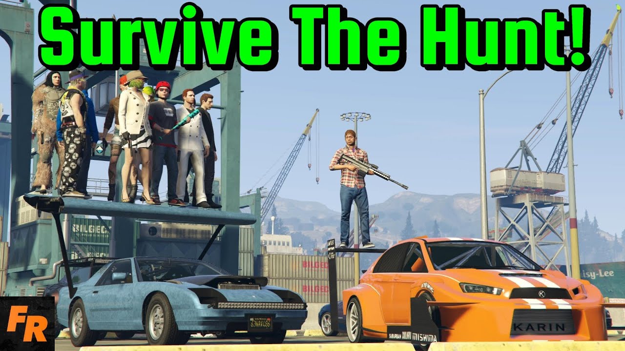 Gta 5 Challenge - Survive The Hunt #71 - The Modded Task Master! - YouTube
