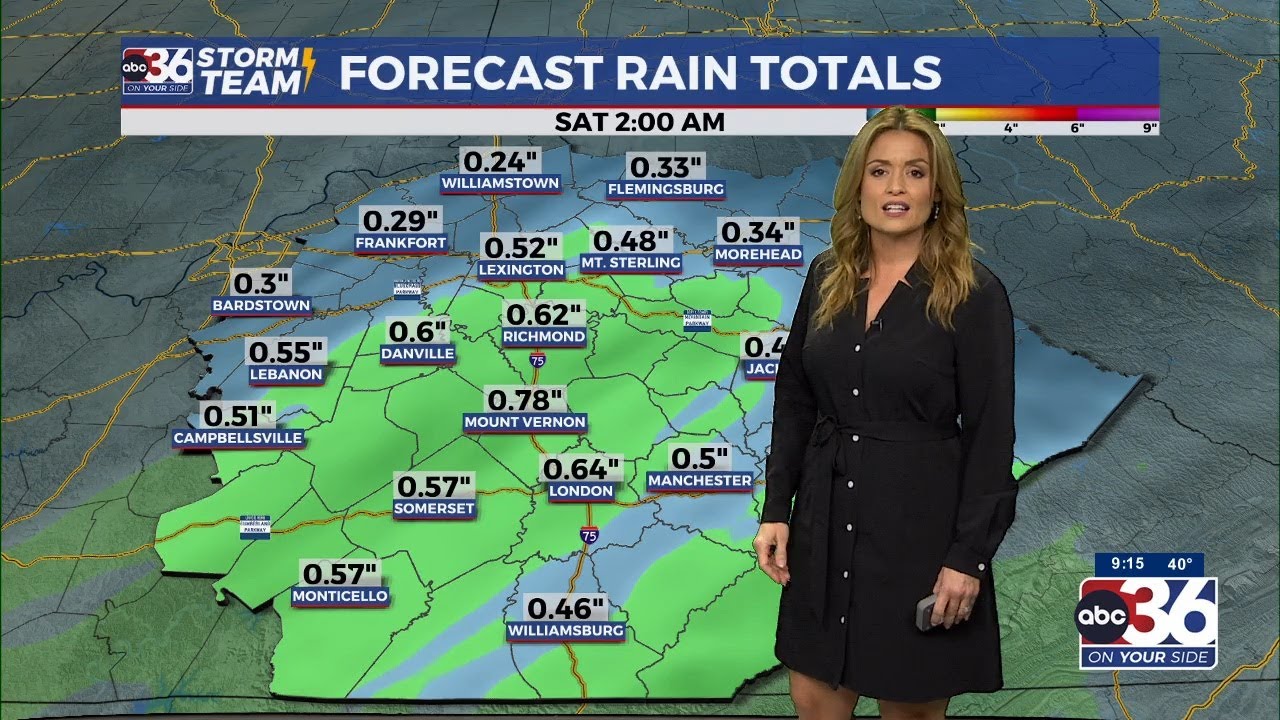 Meteorologist Angie Ragle makes her ABC 36 debut! - YouTube